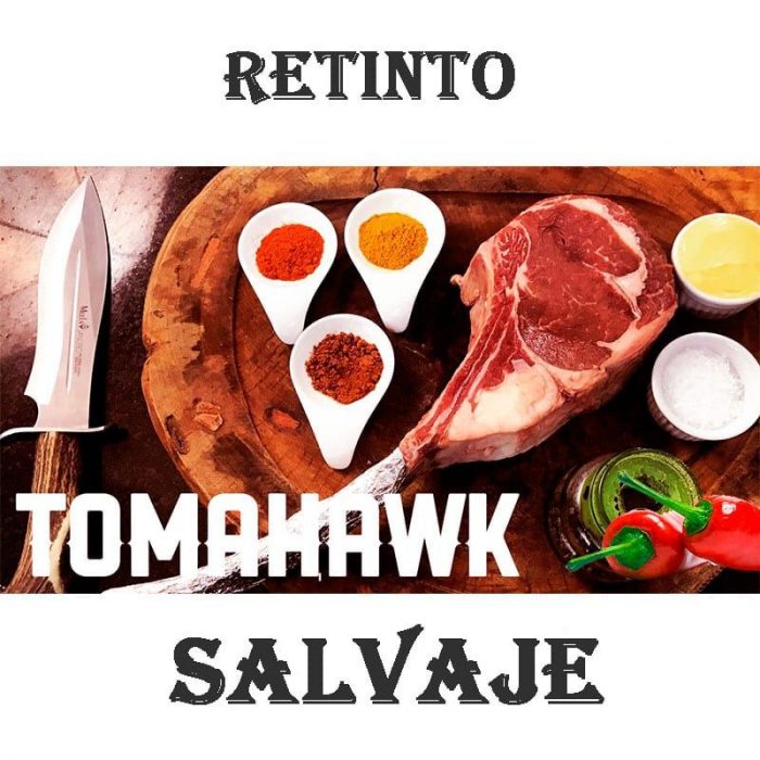 Auténtico Tomahawk Salvaje 【 CORTE PREMIUM
